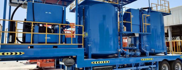 140BBL trailer mounted cement batch mixer - Al Shurooq Oilfield ...