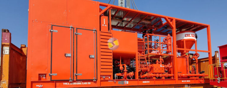 Offshore Zone II twin cement pumping unit - Al Shurooq Oilfield ...